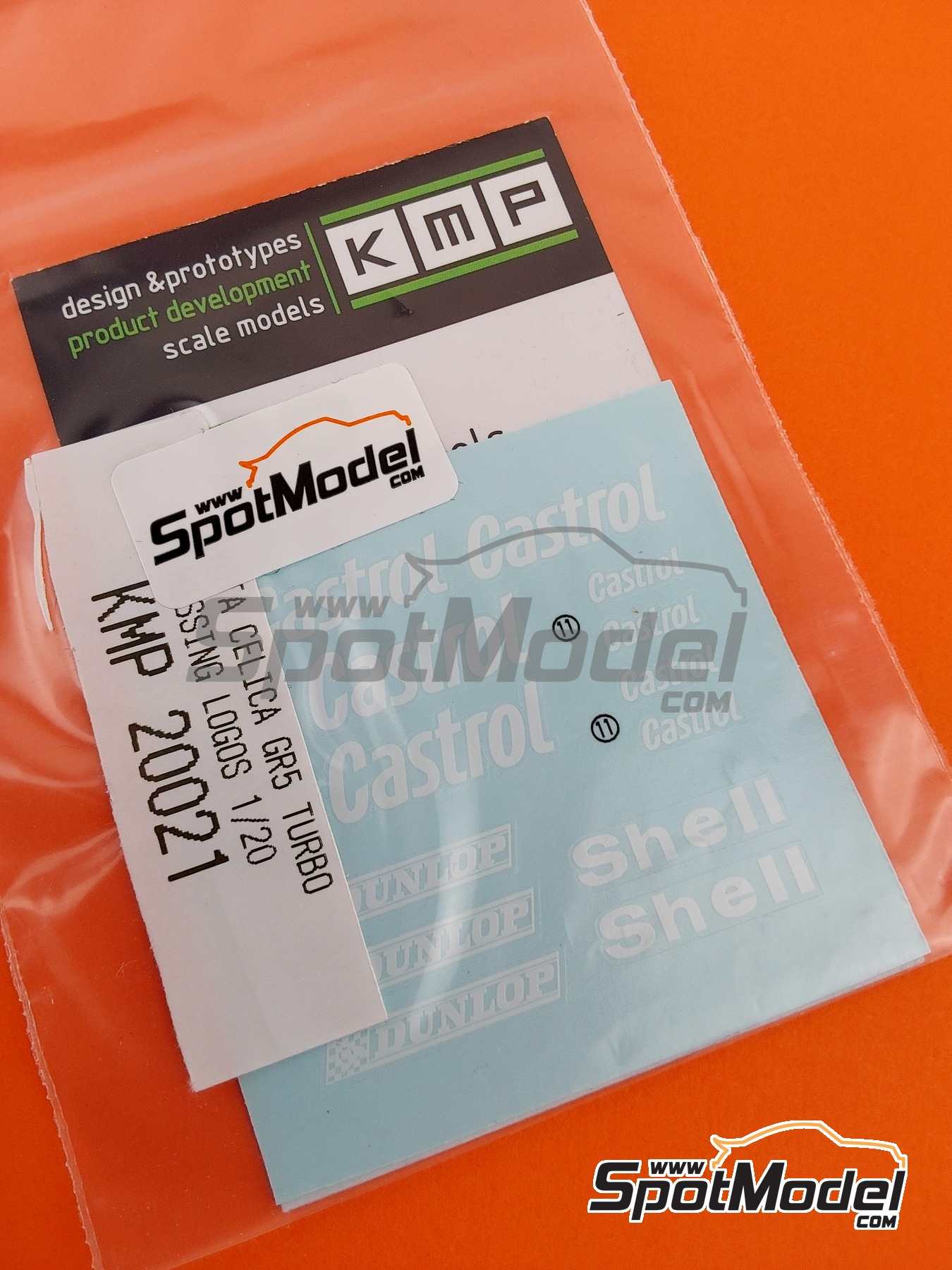 KMP Kool Models Production 20021: Marking / livery 1/20 scale - Toyota Celica LB Turbo Group 5 ...